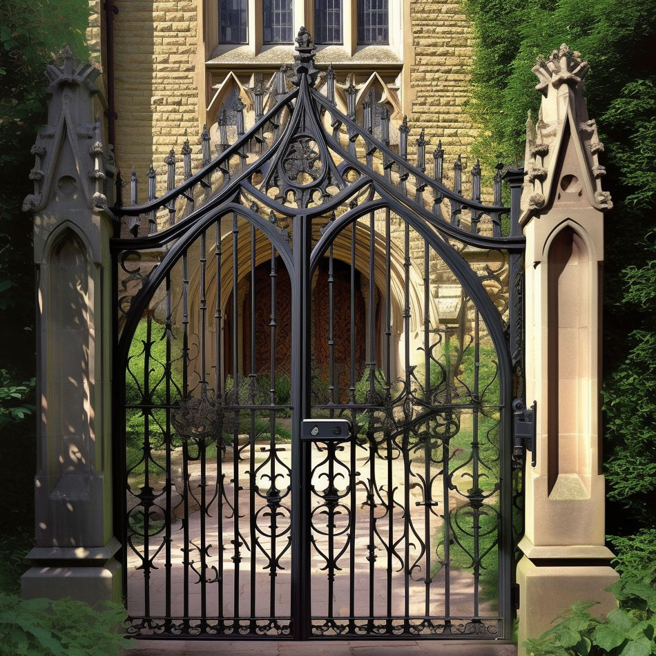 Wrought Iron Gates - ArtMet